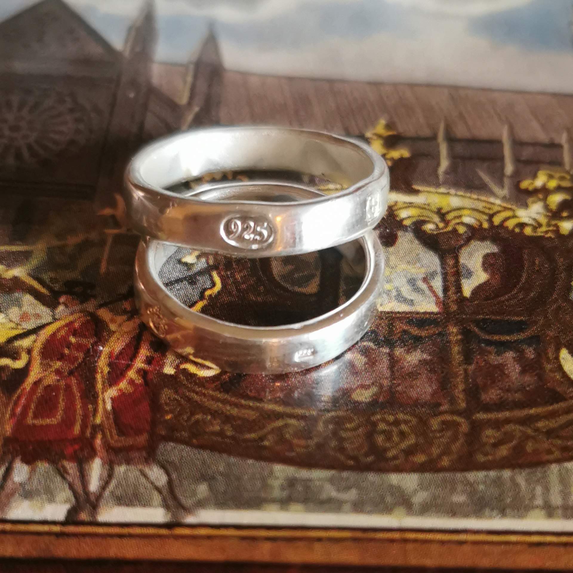 platinum jubilee hallmark ring - Five For Silver